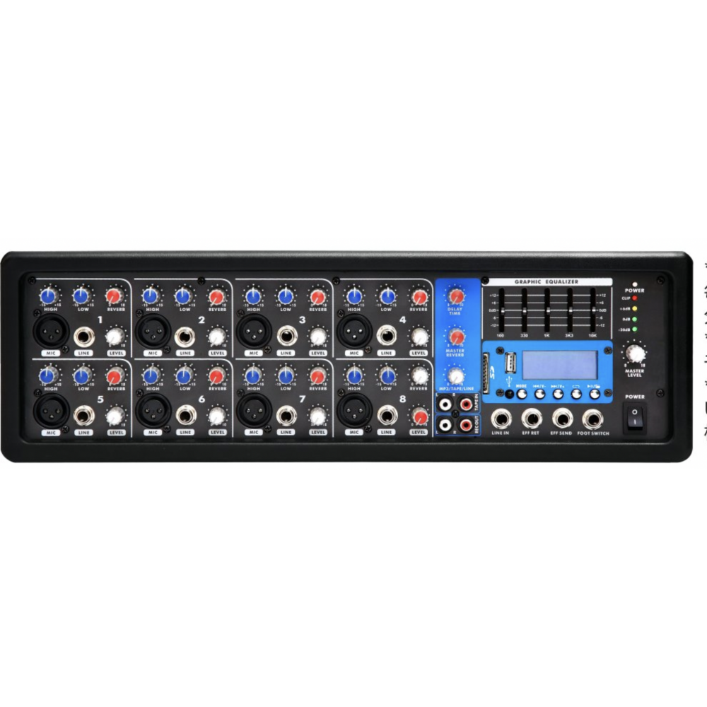 PRO DB 8200 CABEZAL DE 8 CANALES – AliagaSonido